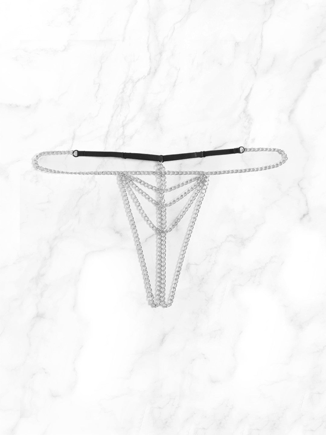 Silver String with Chains | Esti Athens – Esti Athens - Lingerie I ...