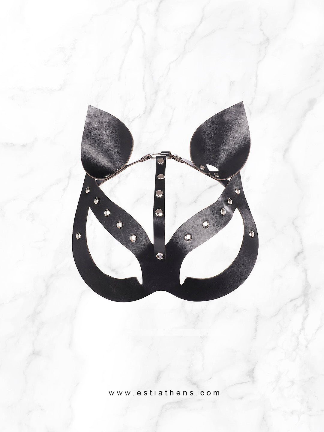Black Leather Fox Mask – Esti Athens - Lingerie I Harness I Pyjamas